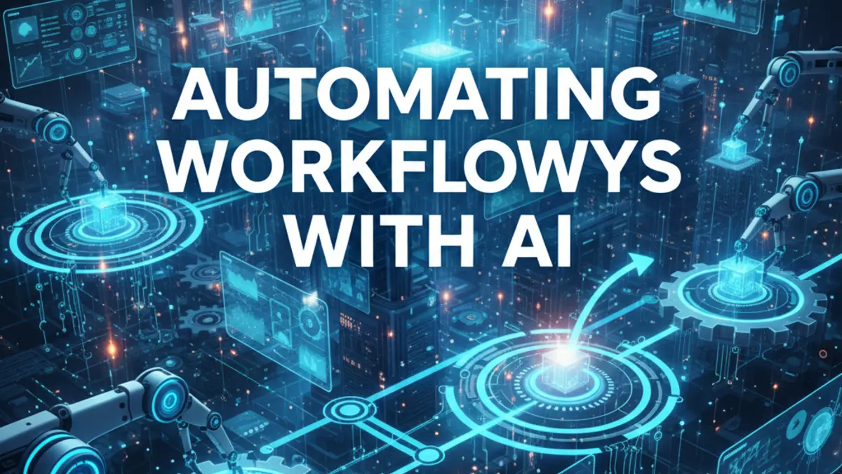 Automating Workflows with AI: A Practical Guide | Karan Goyal